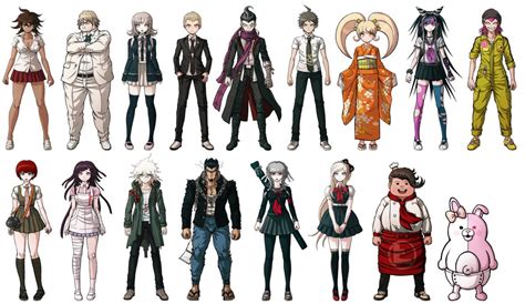Danganronpa Goodbye Despair Characters By Deinibro On Deviantart