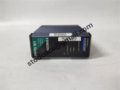 FOXBORO FBM Channel Isolation Module Xiamen XiongBa Automation