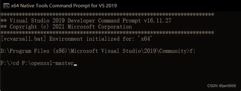 Windows上编译安装openssl库openssl For Windows Csdn博客