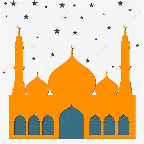 아름다운 모스크 투명 배너 배경 일러스트 이슬람교도 아름다운 축하 Png 일러스트 및 Psd 이미지 무료 다운로드 Pngtree