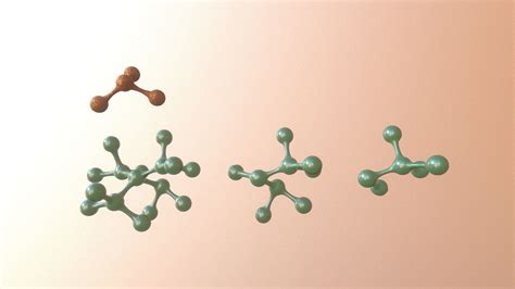Multiple Molecules 3d Model Animated Cgtrader