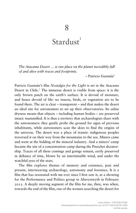 Pdf Stardust