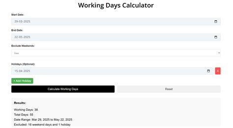 How To Calculate Business Days Between Dates 2025 Guide