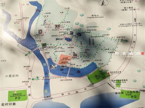 徽州旅游地图景点地图 徽州古城全景图 徽州区城市规划图 第10页 大山谷图库