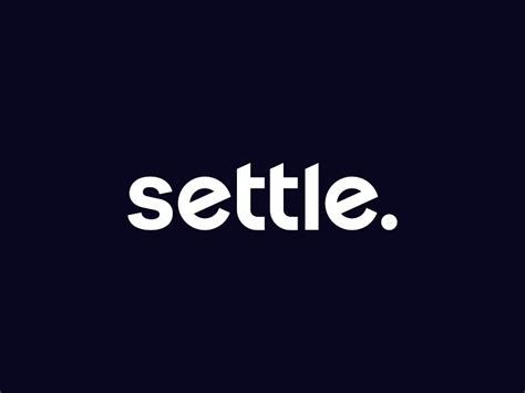 Settle Logo Design By Drasko Stamatovic
