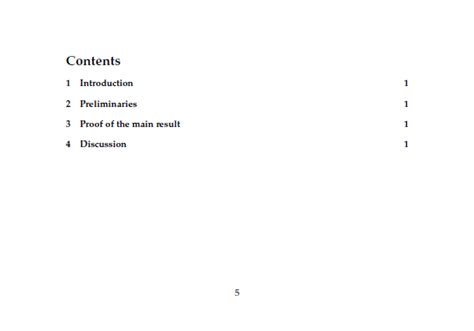 Table Of Contents Difficulty With Tableofcontents And Page Numbering TeX LaTeX Stack