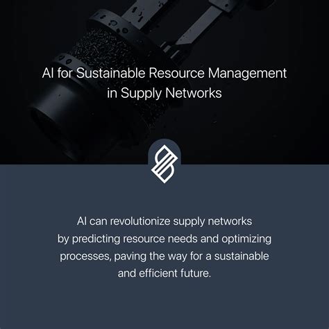 Ai For Sustainable Resource Management In Supply Networks → Scenario