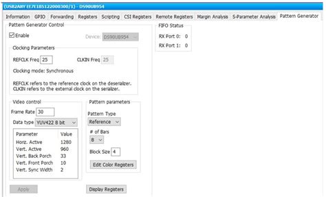 ds90ub954 q1evm interface forum interface forum interface ti e2e
