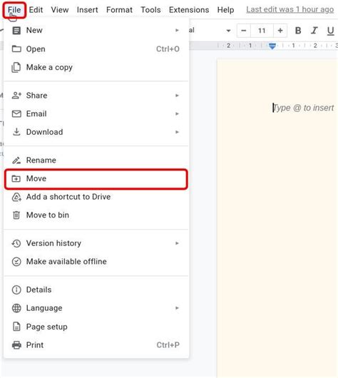 Google Docs How To Create A Folder