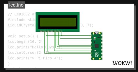 Lcd Ino Wokwi ESP STM Arduino Simulator Lcd Ino Wokwi ESP STM Arduino Simulator