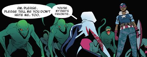 Spider Gwen 2 Reveals Origins Of New Female Captain America The Mary Sue