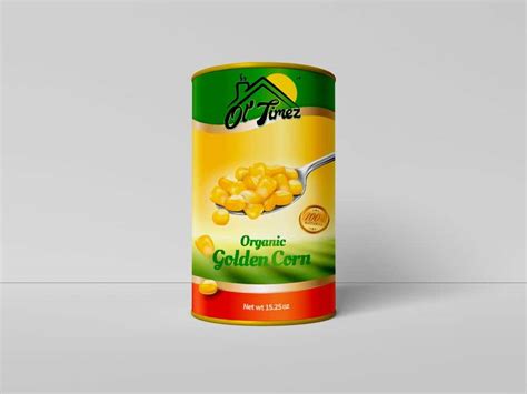 Entry 28 By Ahad109 For Canned Corn Packaging Design Freelancer