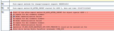 Error Transporting Adso Based In Fields And Infoob Sap Community
