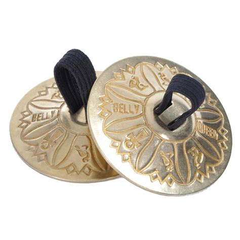 Finger Cymbals Hand Cymbal Belly Dance Zills With Elastic Band