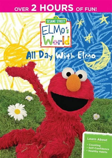 Sesame Street Elmos World All Day With Elmo Dvd Sesame Street