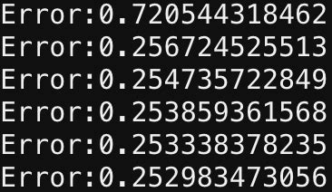 Python Layer Neural Network Getting Stuck In Local Minima Stack Overflow