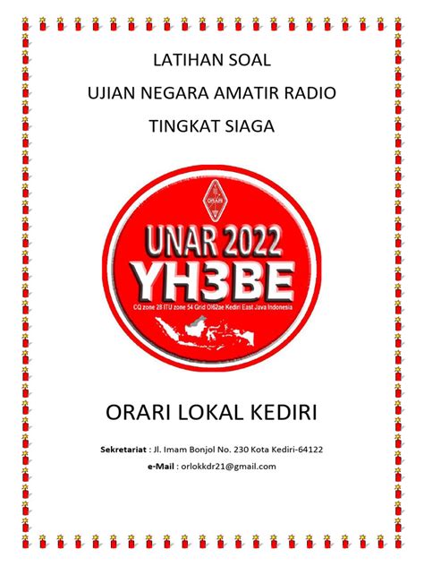 Materi Latihan Soal Unar Tingkat Siaga Pdf