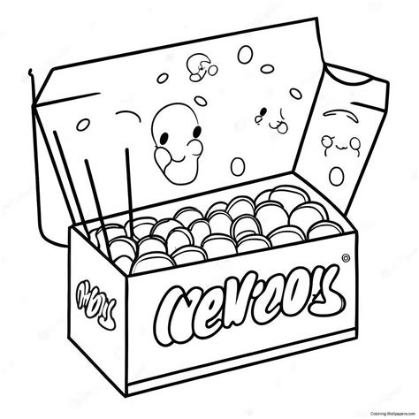 Nerds Candy Coloring Nerds Candy Coloring