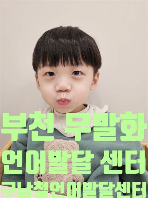 36개월 아기 자폐치료 언어장애 및 자폐성장애 무발화 부천언어치료센터 구남철언어발달센터 네이버 블로그