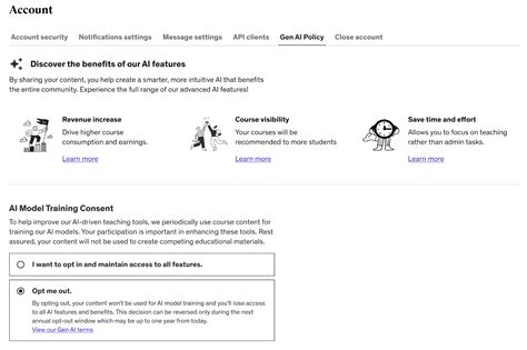 Udemys Instructor Genai Program How To Manage Your Participation Udemy