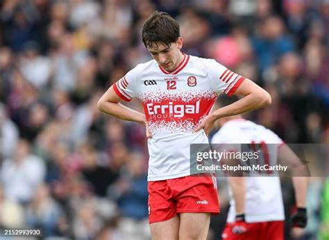Galway Ireland 18 May 2024 Paul Cassidy Of Derry During The Gaa
