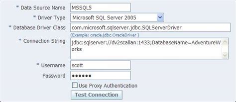 Connecting Oracle BI Publisher To SQL Server Database Journal