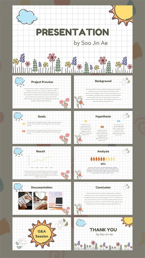 Colorful Cute Illustration Presentation In 2025 Presentation Slides