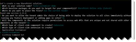 Create And Deploy Sharepoint Framework Spfx Extension Field Customizer Spguides