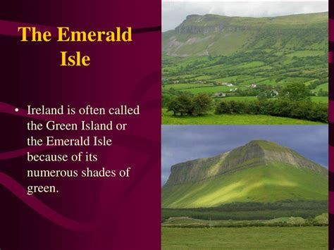 Ppt Ireland The Emerald Isle Powerpoint Presentation Free Download