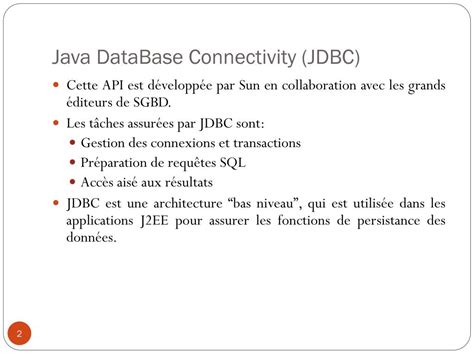 Ppt Jdbc Java Data Base Connectivity Powerpoint Presentation Free