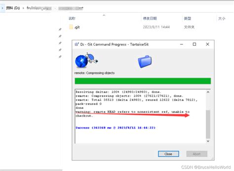 解决git 报错：fatal destination path ‘xxx‘ already exists and is not an empty directory fatal