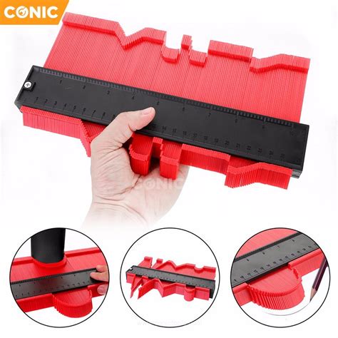Profile Copy Contour Gauges Standard Wood Marking Tool Tiling Laminate Tiles Tools Measuring
