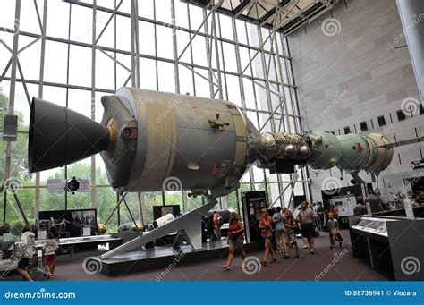 Washington Dc August 5th Apollo Soyuz Spacecraft In Smithonian National