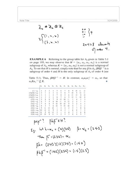 Solved Example For Modern Abstract Algebra Mat 4233 Docsity