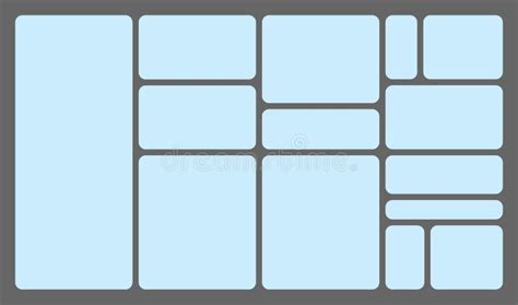 Dimensions 16x9 Trendy Bento Grid Layout Style Brick Ui Ux Templates Web Comic Grids Rounded