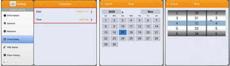 How To Set The Time And Date On An HMI Staff WeintekUSA