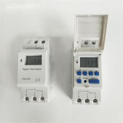 Digital Timer Switch Ahc15a Weekly Programmable Timer 24hour Timer Electronic Timer Din Ran