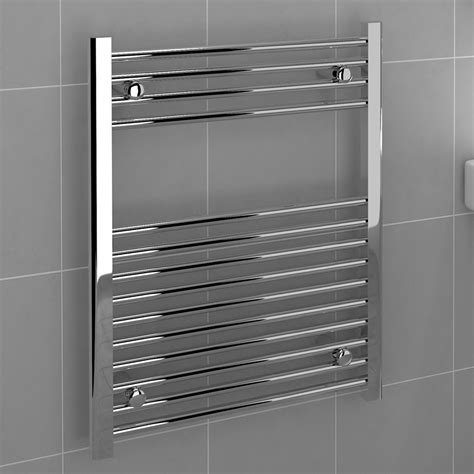 Kudox Tradex Ladder Towel Rail Flat D 600mm X 750mm Chrome Heating