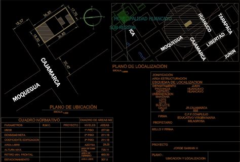 Plano Location And Location Dwg Block For Autocad • Designs Cad