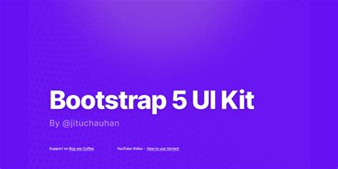 Bootstrap 5 Ui Kit Figma