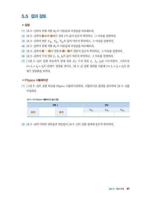 알라딘 미리보기 기초전자실험 With Pspice