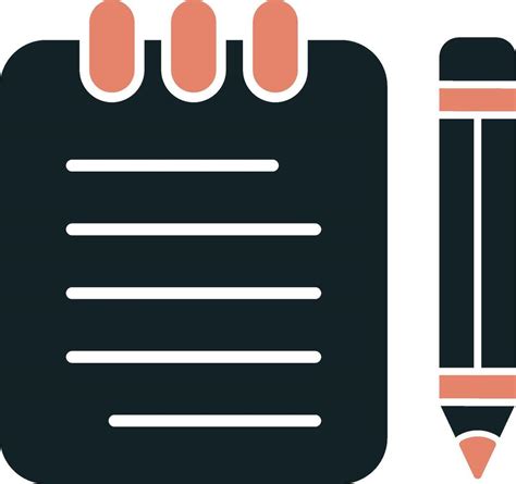 Notes Writing Vecto Icon Vector Art At Vecteezy