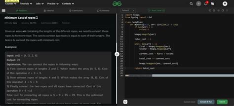 Day 2 Of Geekstreak2024 Solving A Dsa Challenge Mohammad Irshad Ali