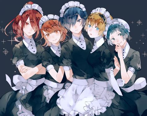 Yuuki Makoto Aigis Takeba Yukari Kirijou Mitsuru And Yamagishi Fuuka Persona And More