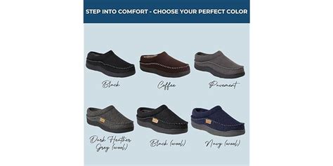 Dearfoams Thompson Memory Foam Clogs