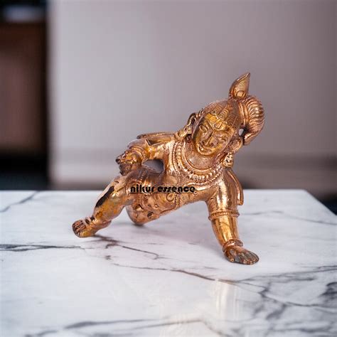 Krishna Laddoo Gopal Panchaloha Idol 2 Inches Nikuressence