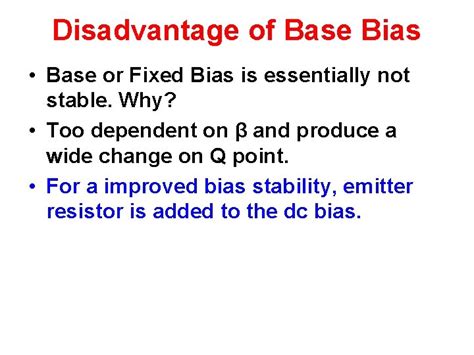 Bjt Biasing Circuit Fixedbase Bias Litar Pincangan Tetap