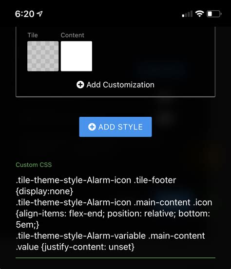 How To Move Text Labels In Tiles With Css Web Sharptools Community