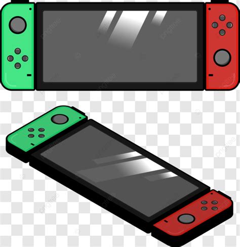 Nintendo Switch Vector Green And Red Nintendo Switches Games Gamepad