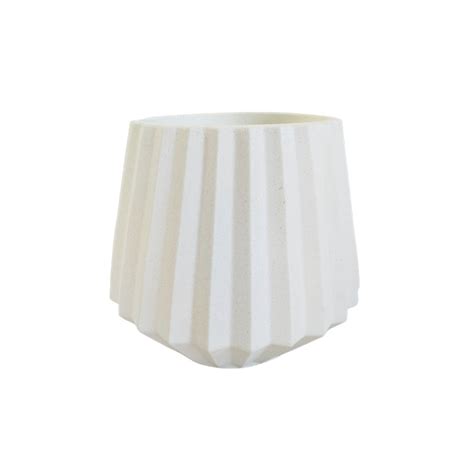 Matera Salma Blanco 12 Cm Minimalista Bylmo Colombia